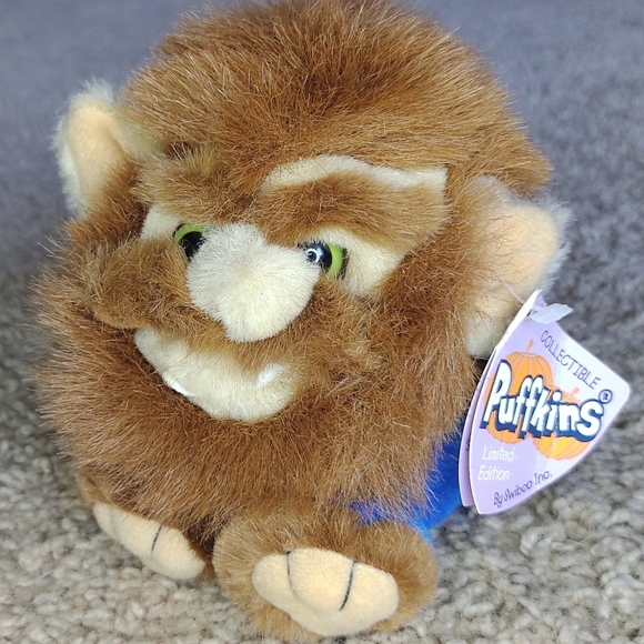 puffkins | Toys | Nwt Puffkins Wolfgang Werewolf Vintage Plush | Poshmark